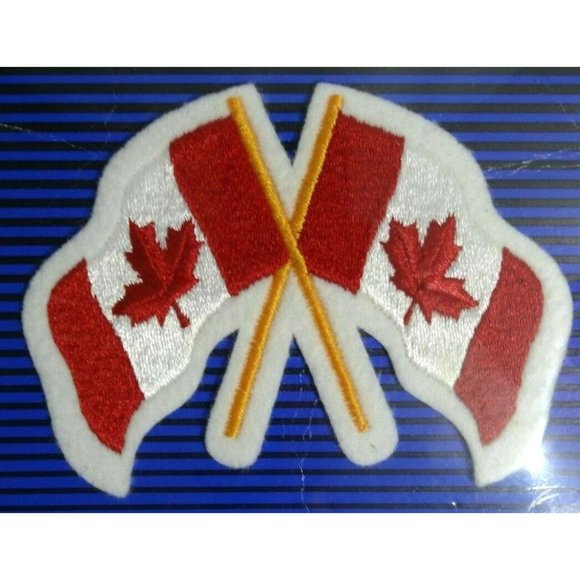 International Insignia | Office | Embroidered Canada Flags Crest Patch ...